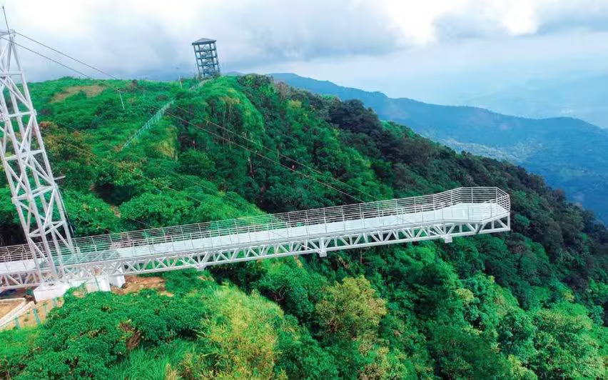 Adventure is now in Vagamon; India's longest glass bridge; Opening ...